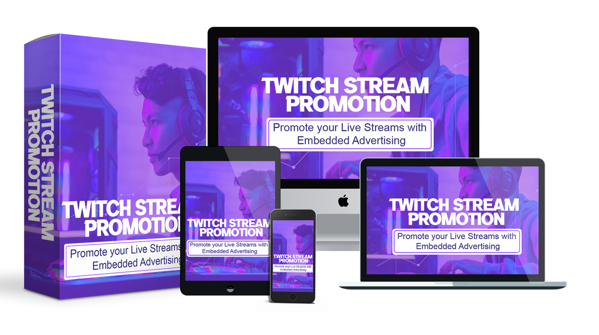 UNLIMITED Twitch Stream Promotion - Embedding - One Month (Recurring ...